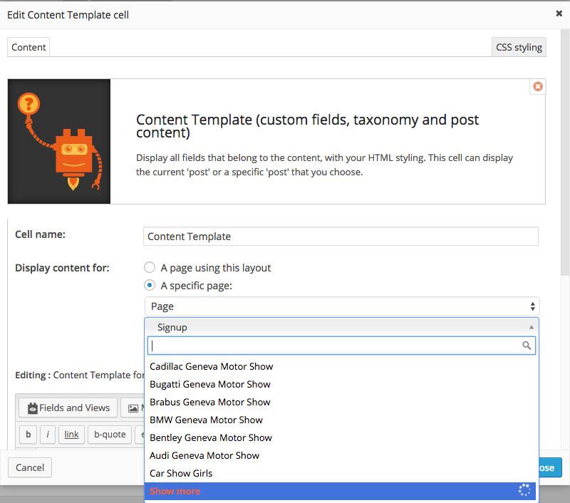 Toolset Layouts 1.2 - Toolset